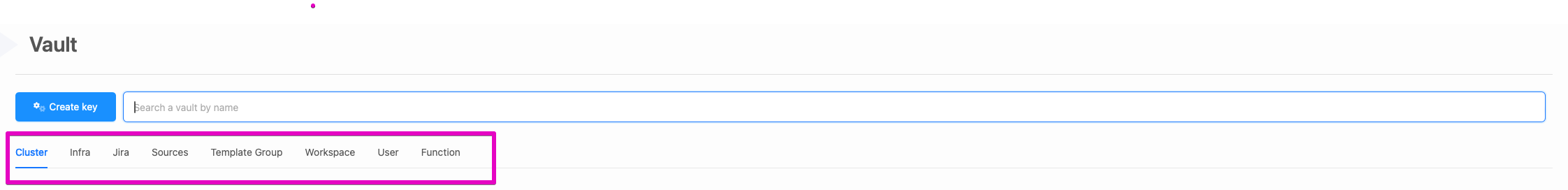 Global Vault - Kubeark