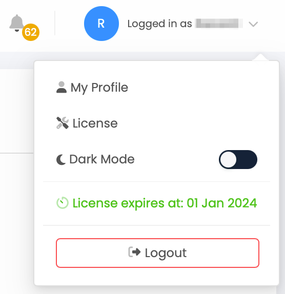 Platform Menu - Kubeark