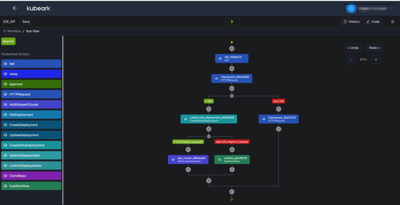 Creating a Workflow - Kubeark