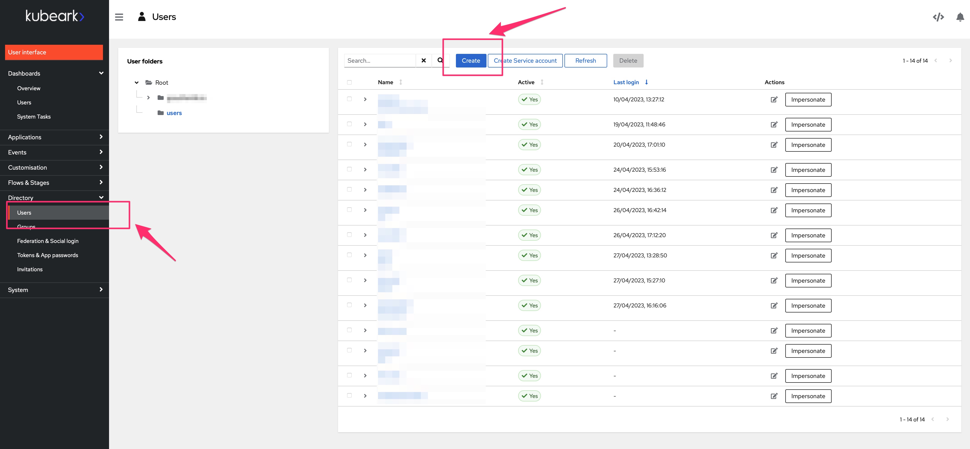Basic authentication - Kubeark