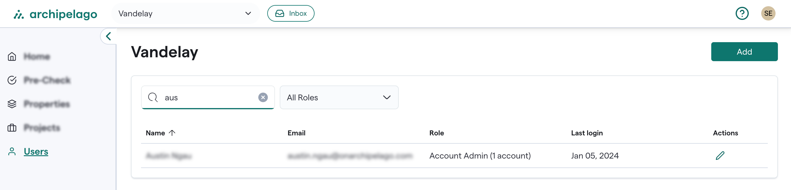 Manage Users and Roles - User Guide