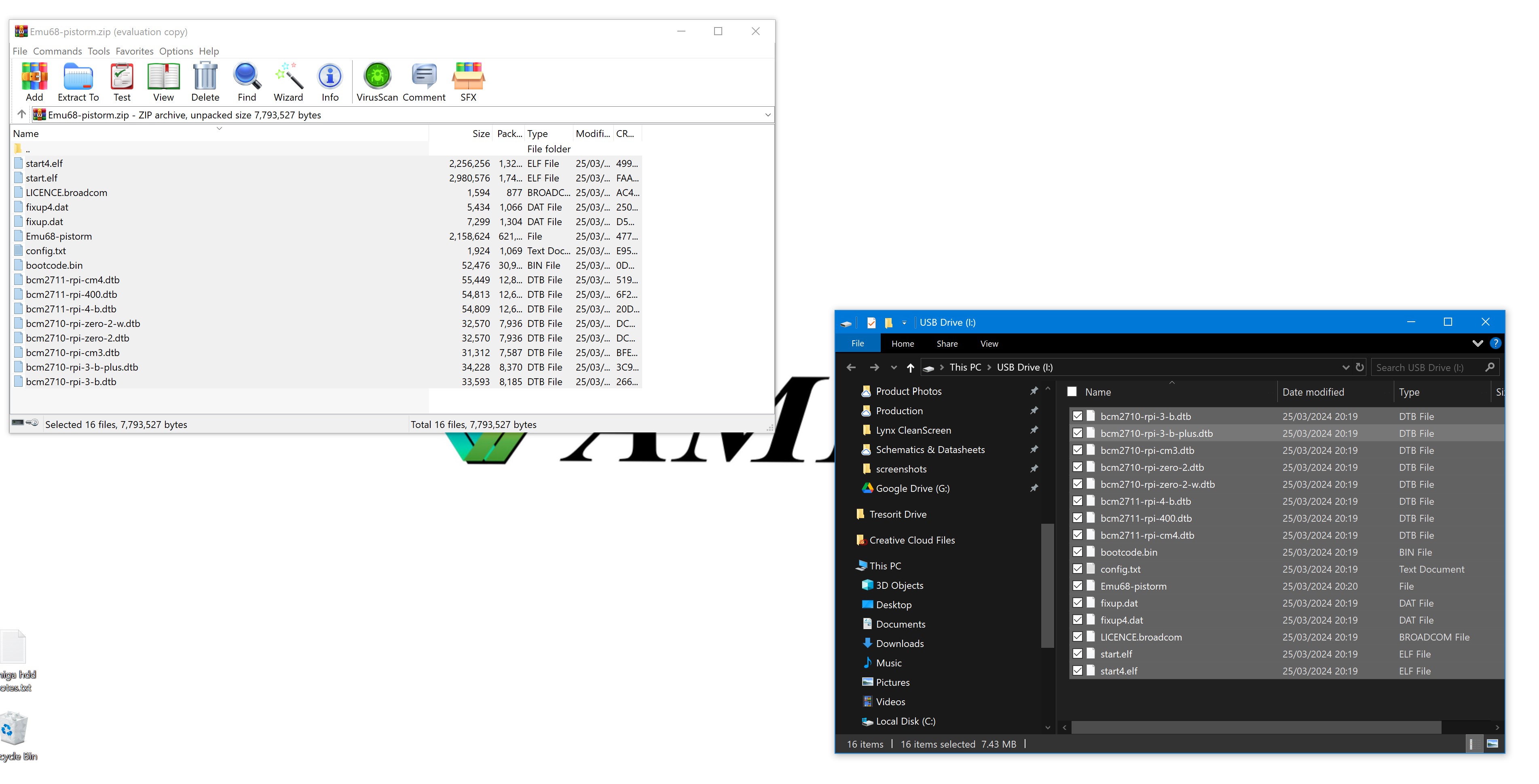 PiStorm Emu68 SD Card (Amiga) - RetroSix Wiki