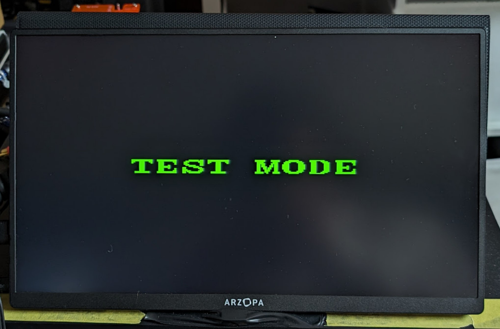 Test Mode (Sega Mega-Tech) - RetroSix Wiki
