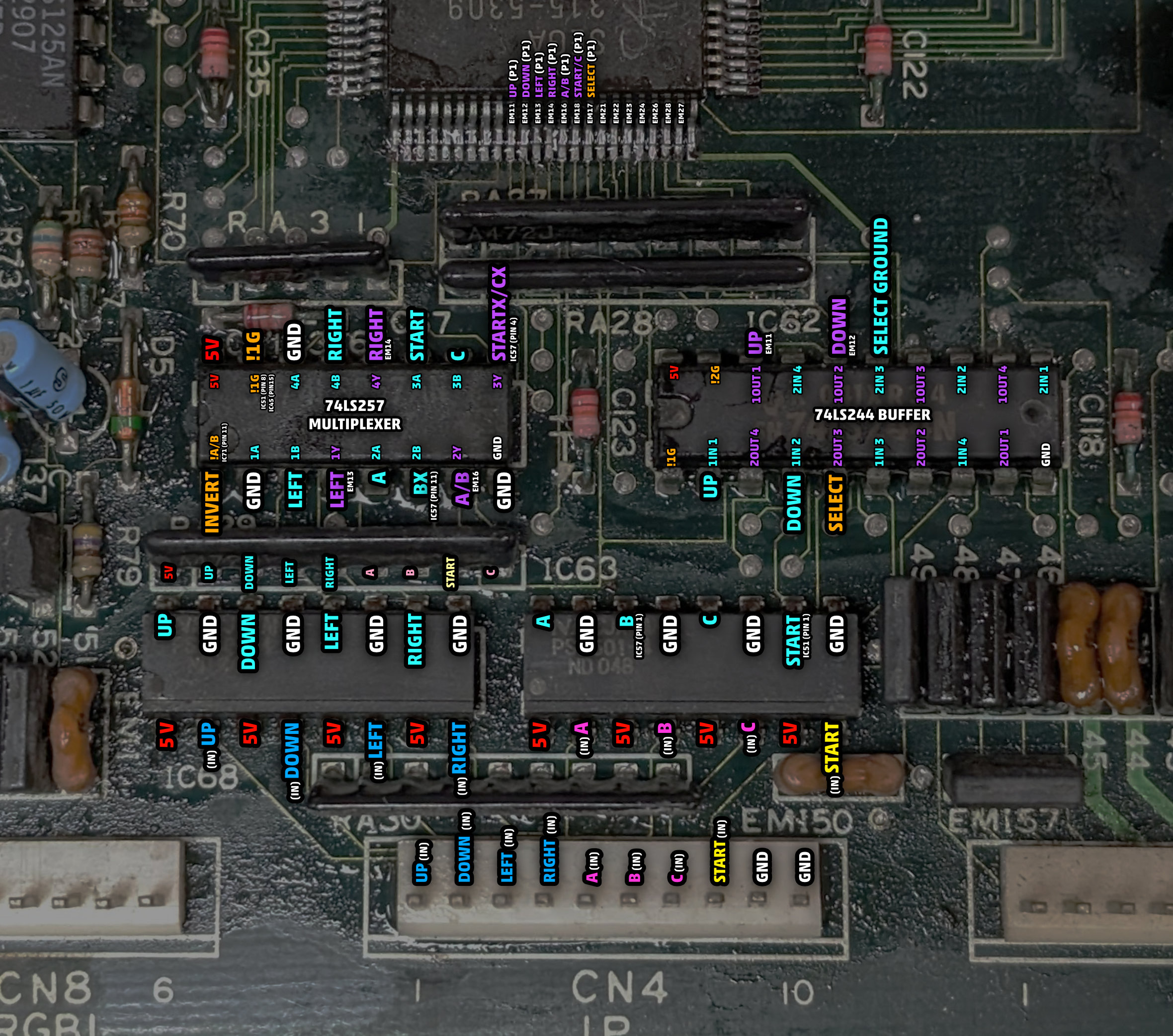 Button Interface (Sega Mega-Tech) - RetroSix Wiki