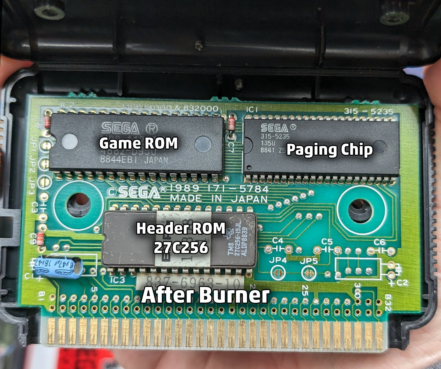 Cartridge Pinout (Sega Mega-Tech) - RetroSix Wiki