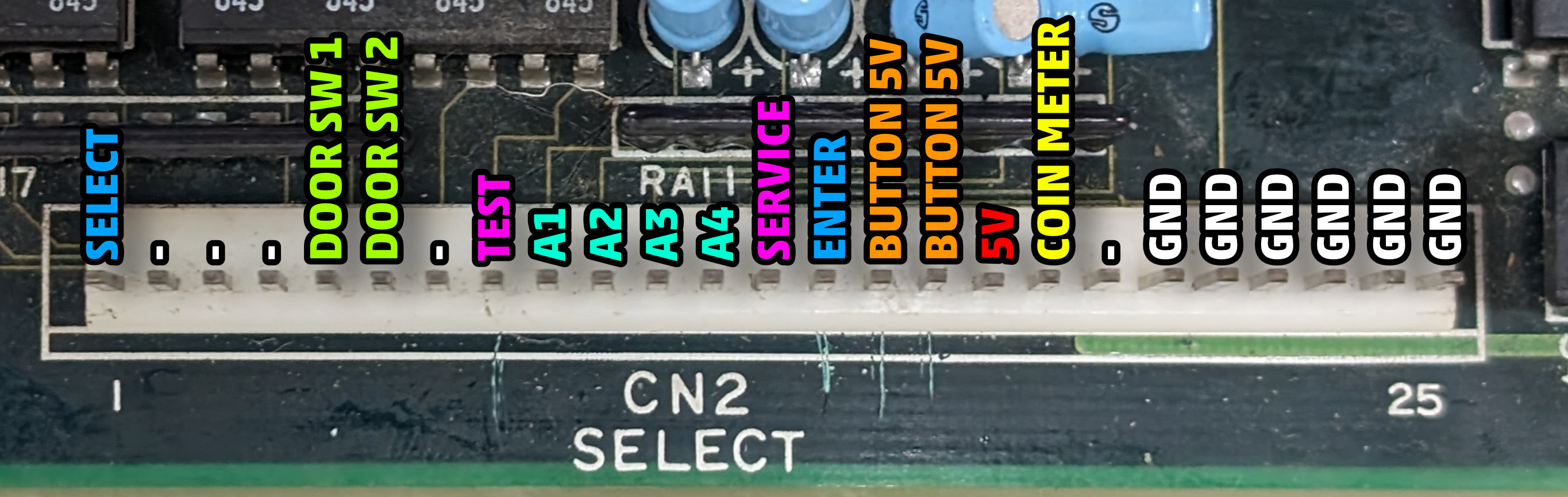 Port Expander IC24 (Sega Mega-Tech) - RetroSix Wiki