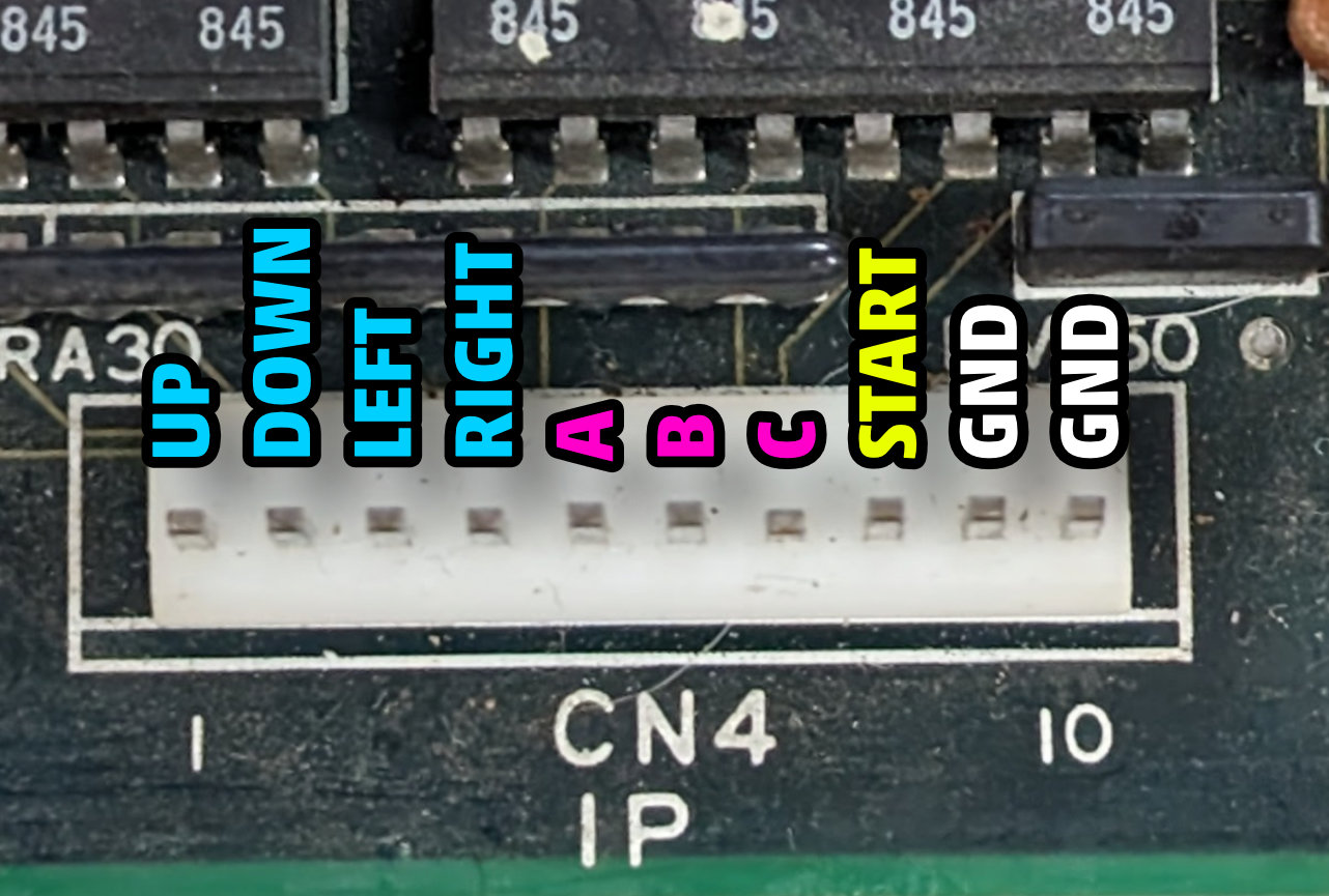 Port Expander IC24 (Sega Mega-Tech) - RetroSix Wiki