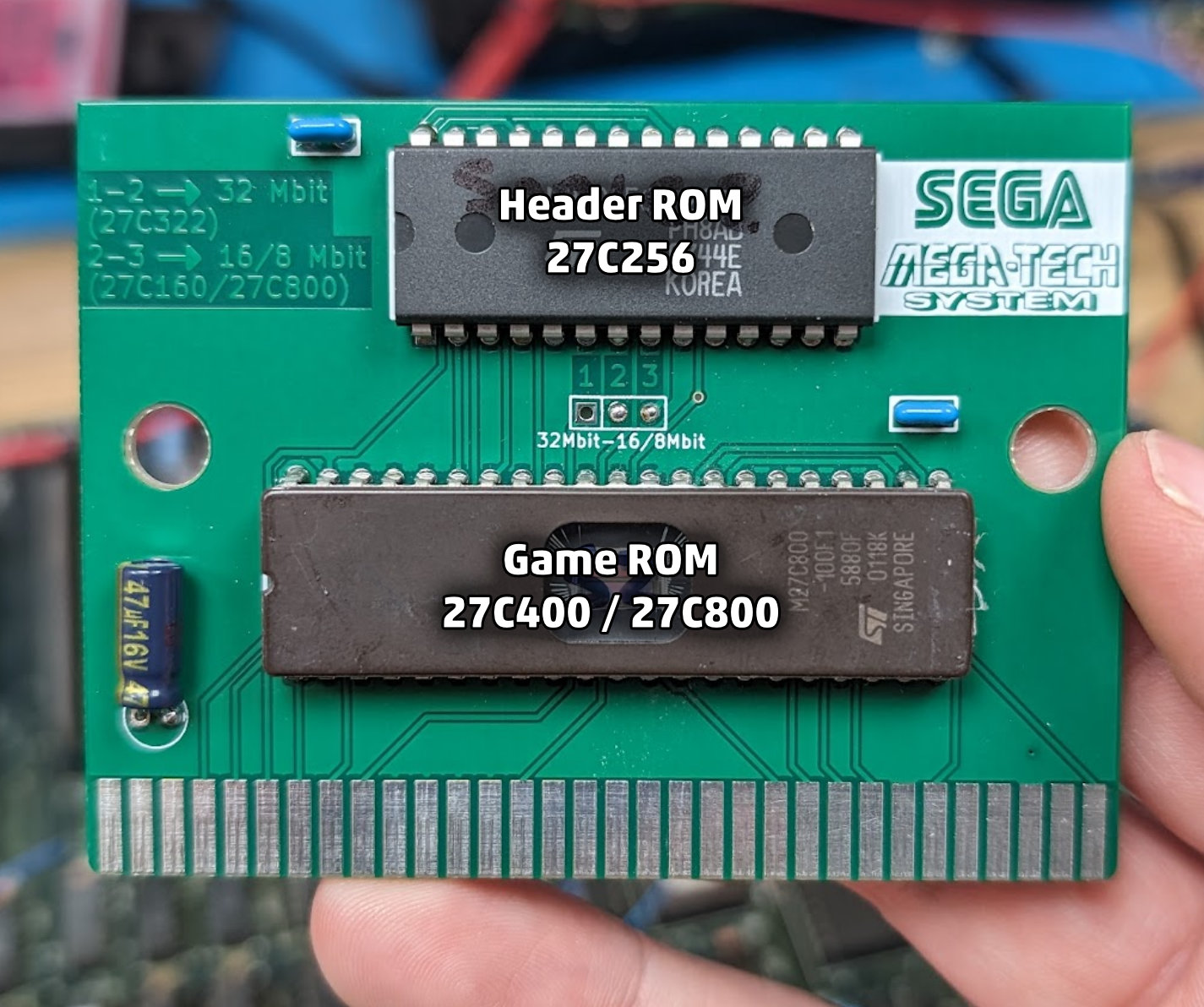 Cartridge Pinout (Sega Mega-Tech) - RetroSix Wiki