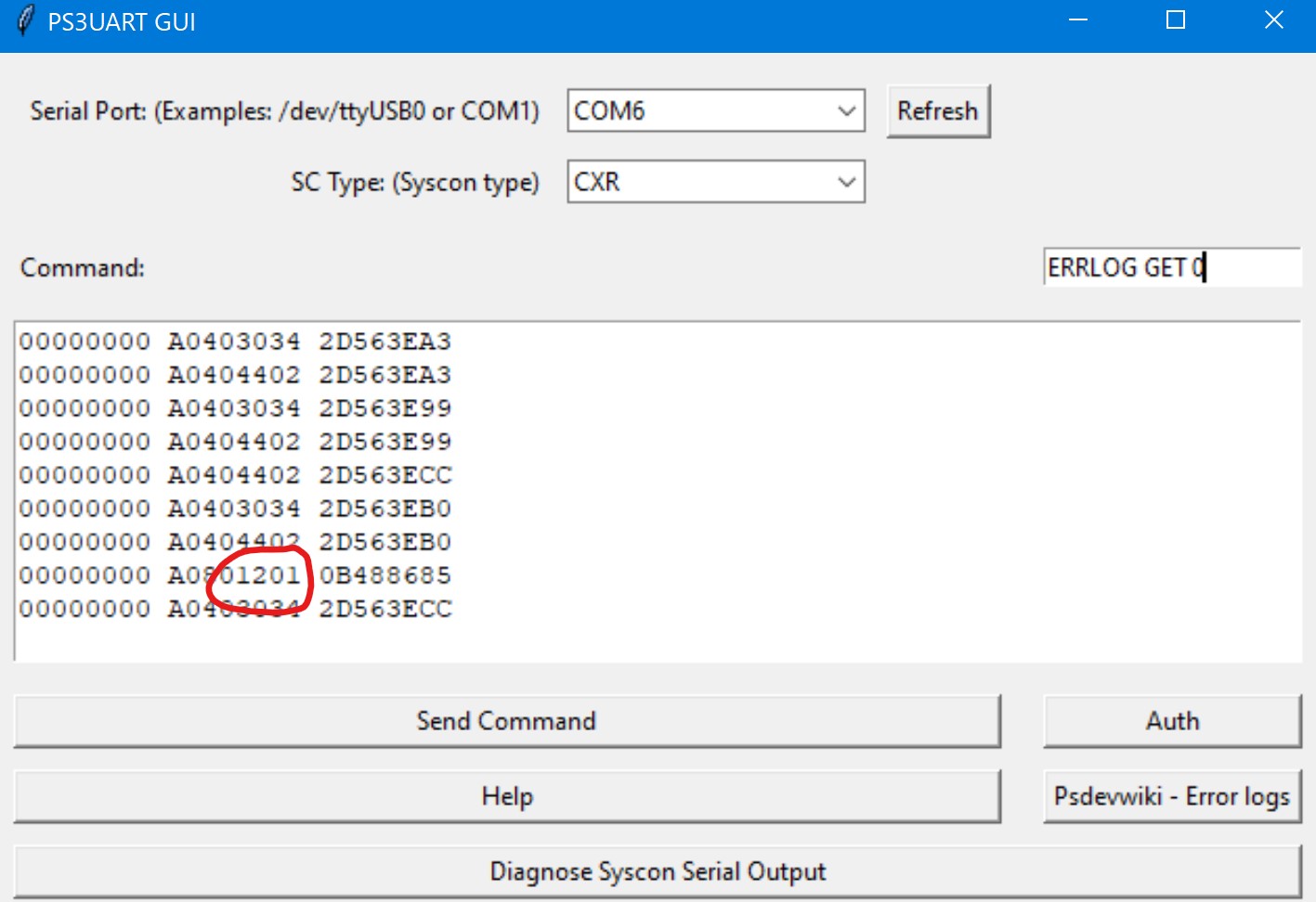 Syscon Diagnostics (PS3) - RetroSix Wiki