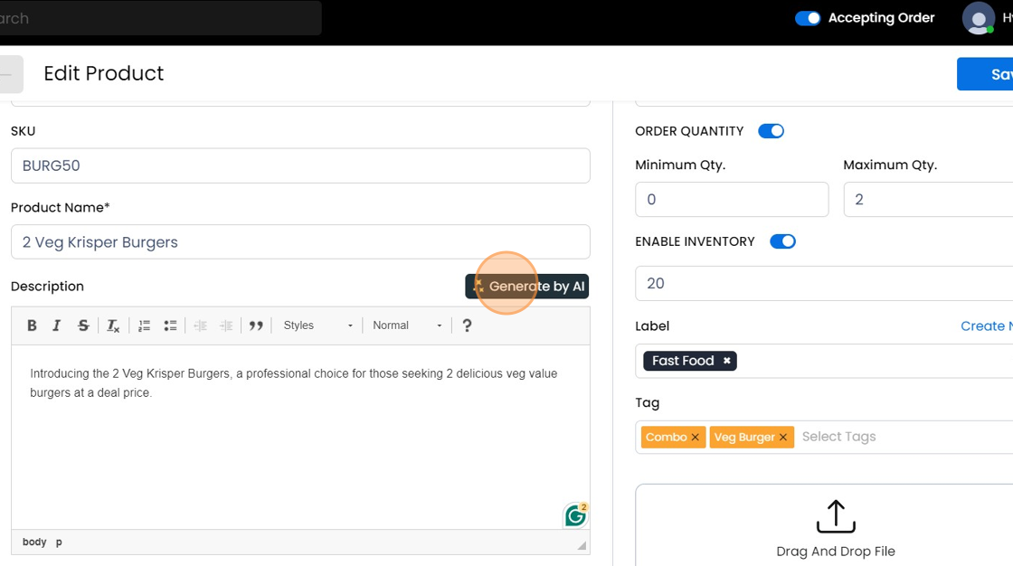Add a product - Hyperzod help center