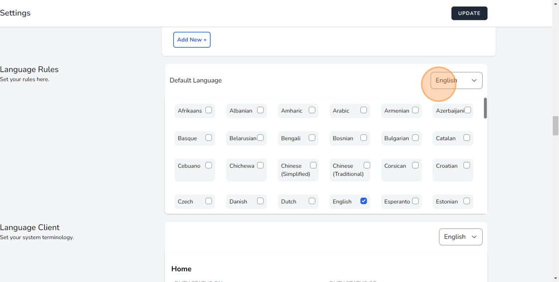 Settings - Hyperzod help center