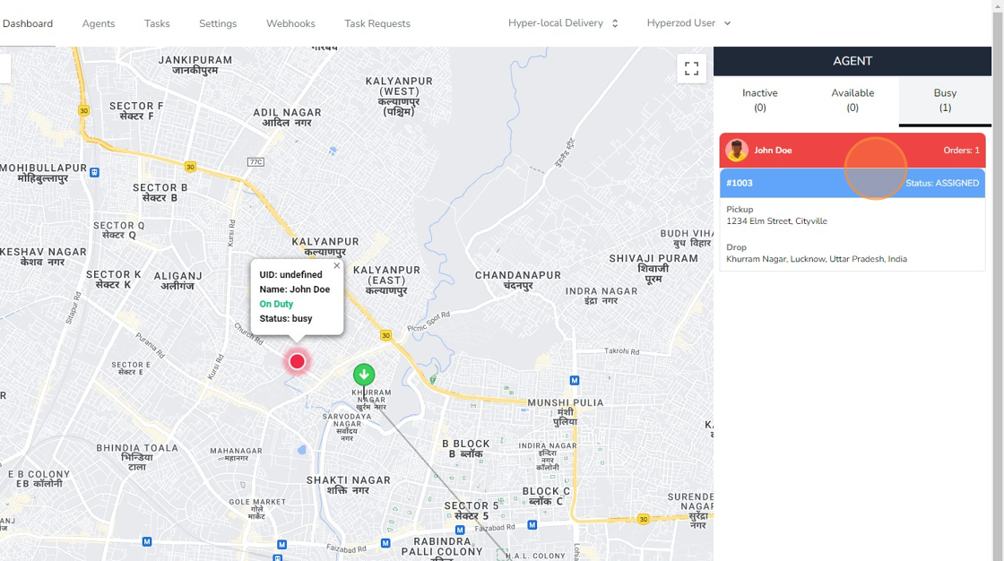 Dashboard - Hyperzod help center