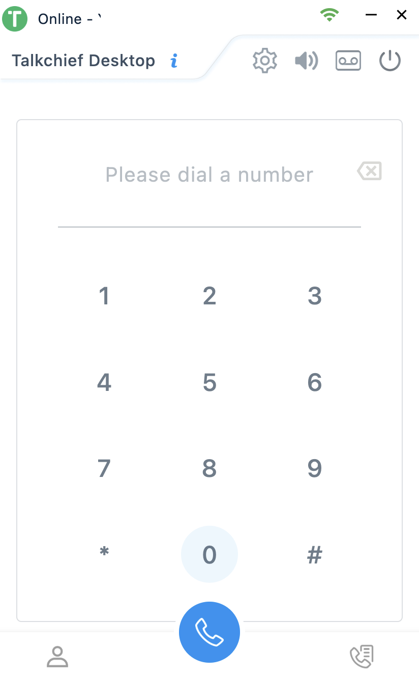 TalkChief SoftPhone - Computer: Setup your soft-phone - Knowledge Base