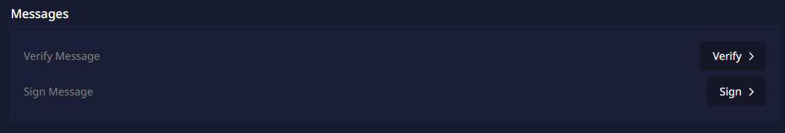 Sign a Message - Voltage Documentation