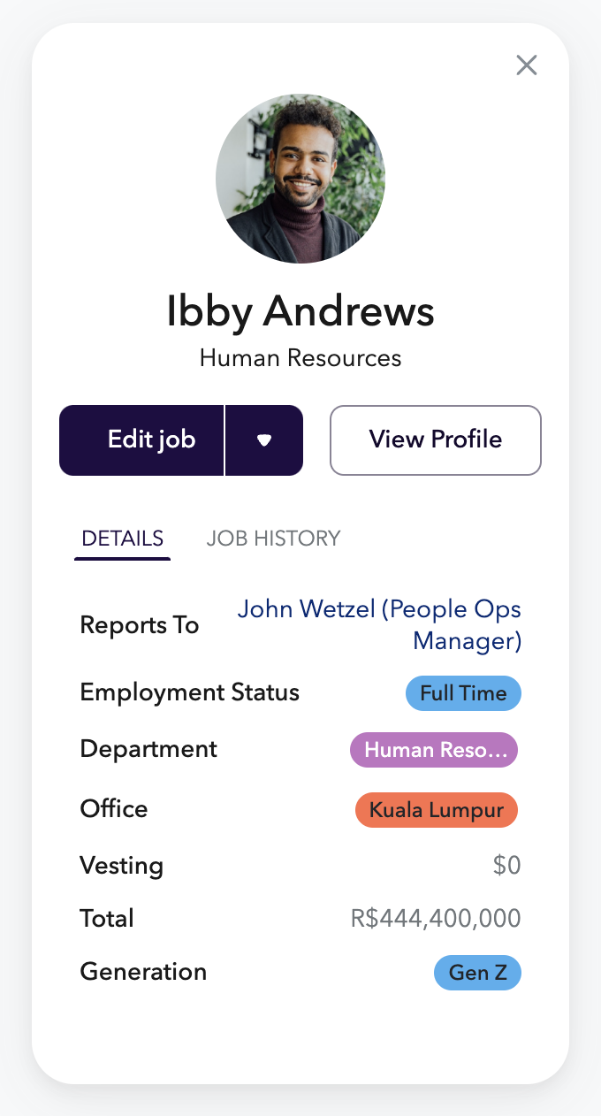 Configuring Org Chart Defaults - ChartHop documentation