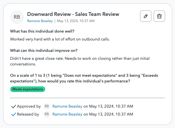 Form Responses Workflows - ChartHop documentation