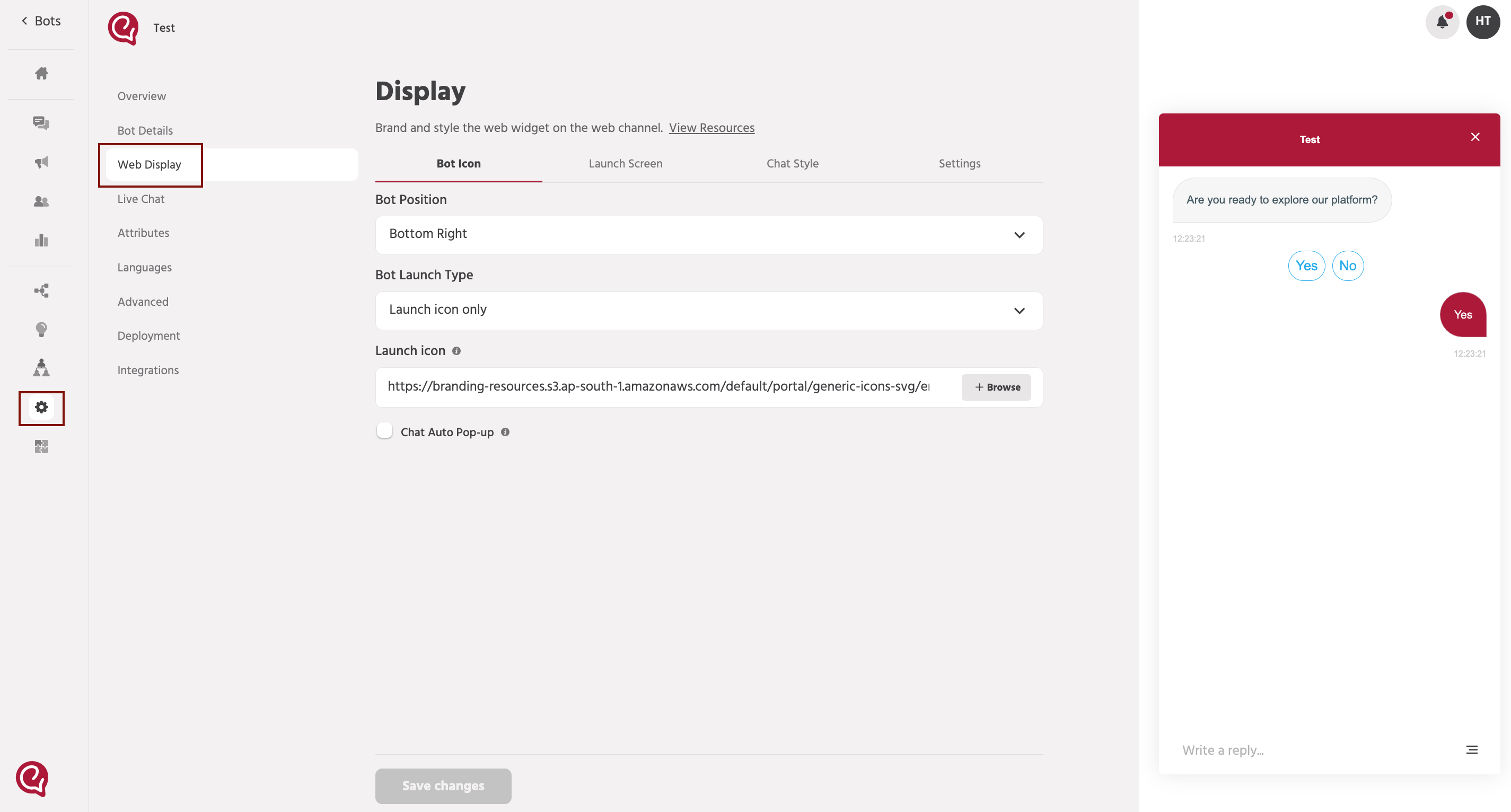 Website Theming - Engati Product Docs