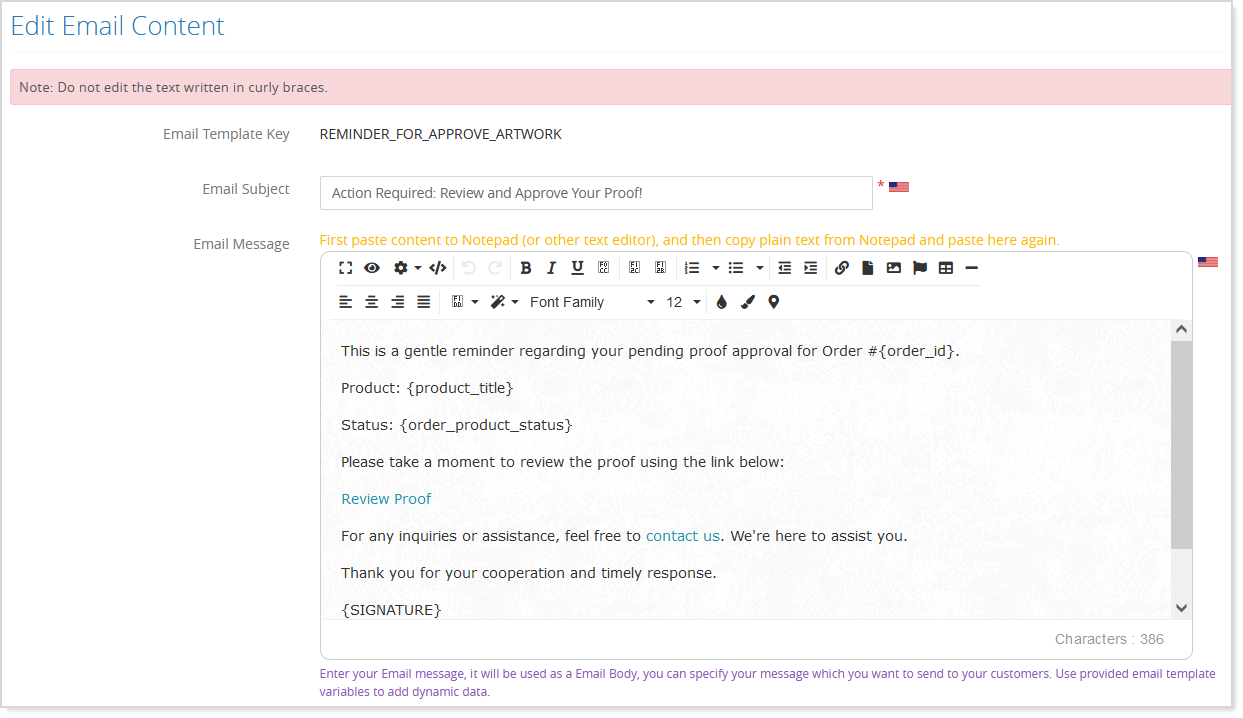 Orders Section - Latest Releases