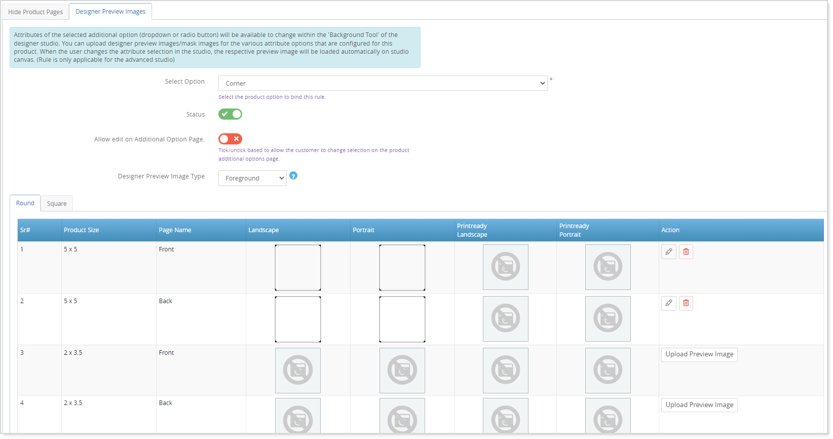 Option - User Manual