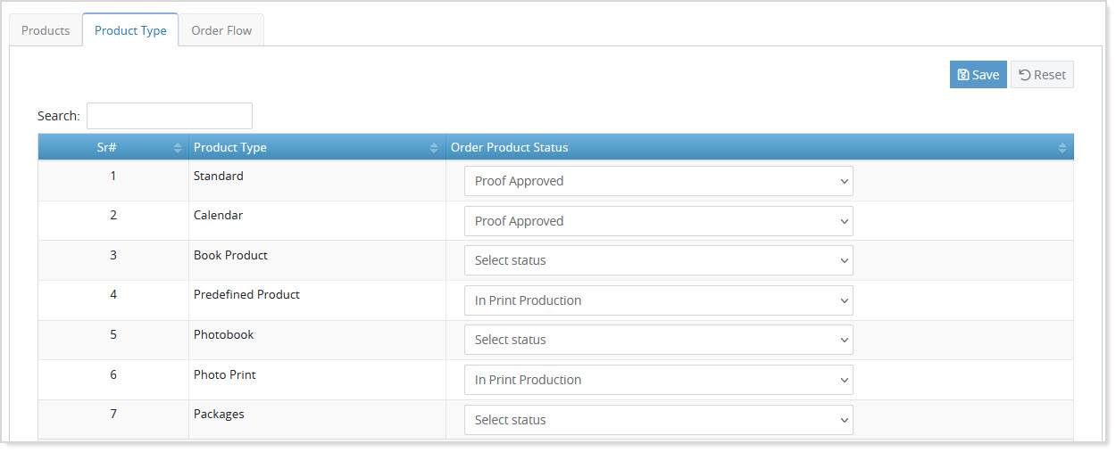 Order Status - User Manual