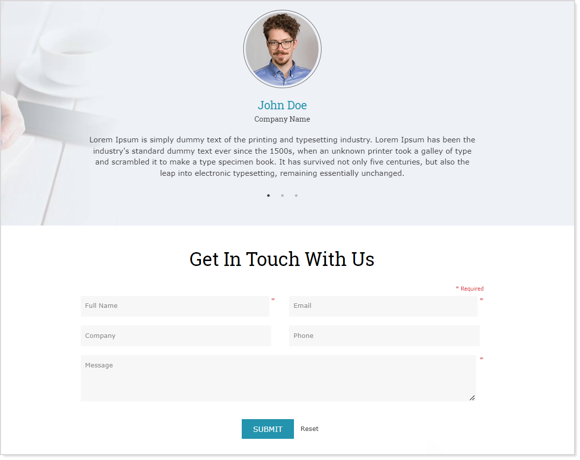 CMS Blocks Setup - User Manual