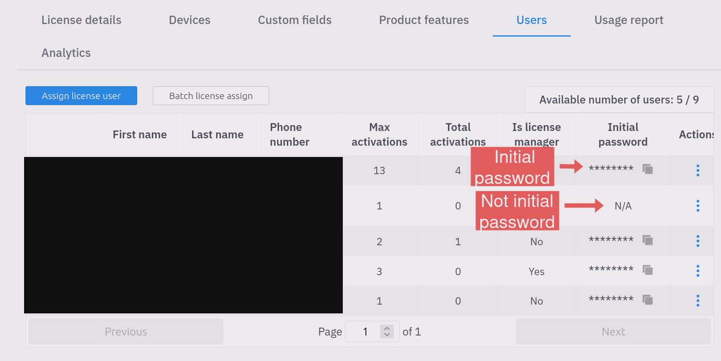 Users - LicenseSpring Documentation