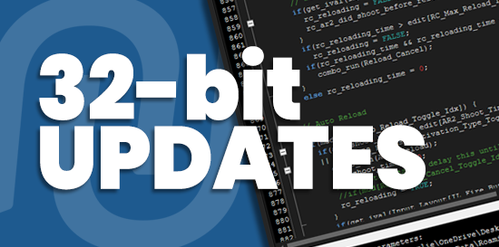 New 32-bit Updates - GPC Script Guide
