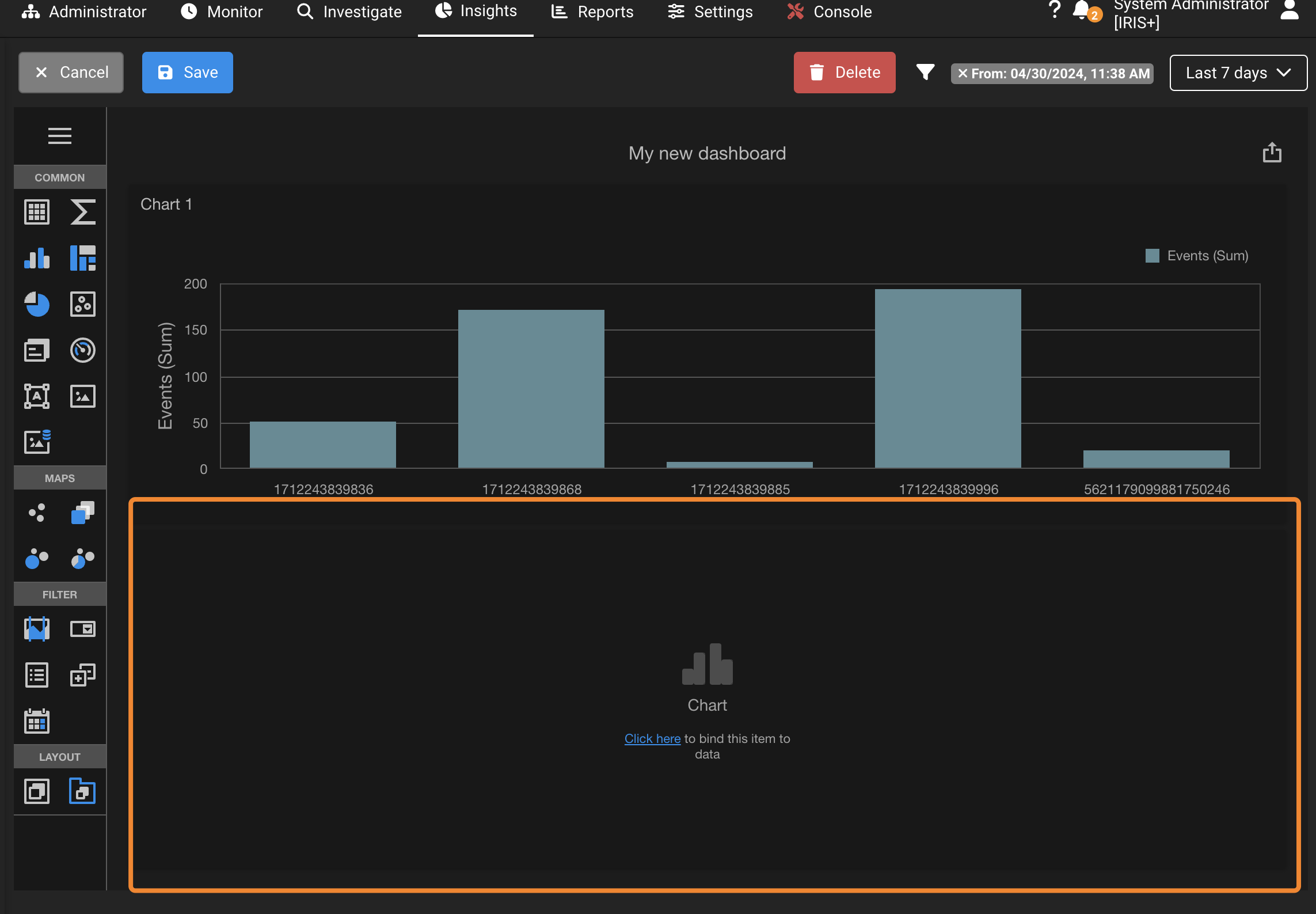 Getting started with IRIS+ Insights - IRIS+