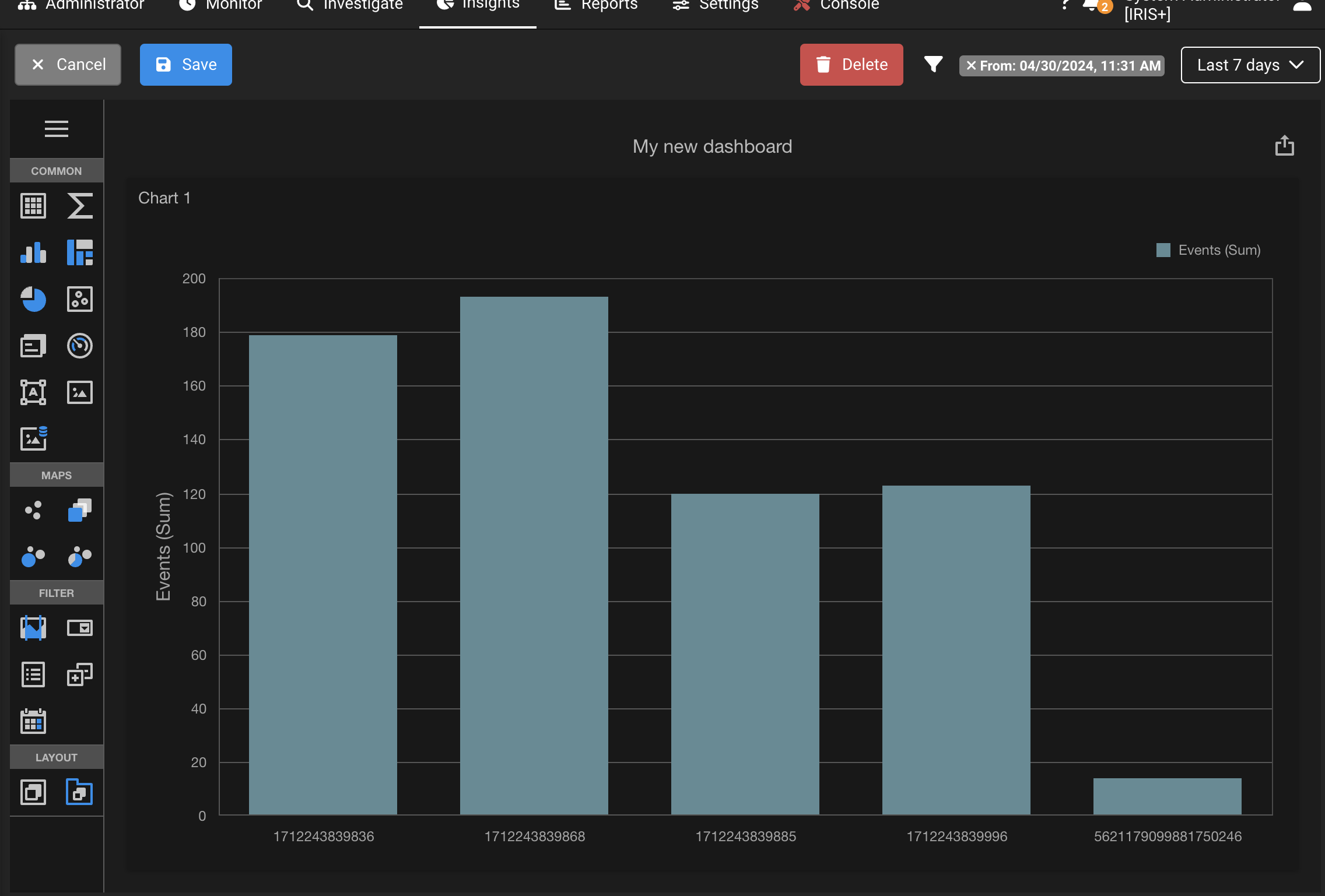 Getting started with IRIS+ Insights - IRIS+