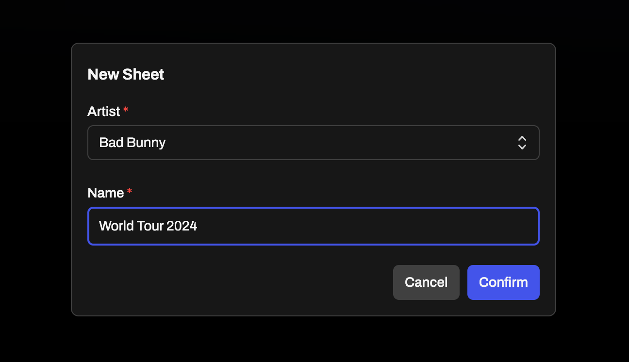 Creating A New Sheet - Eventsheet