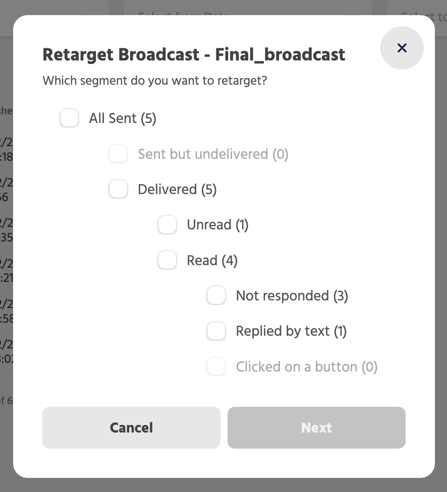 Creating a Broadcast - Engati Product Docs
