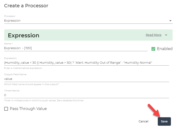 Use The Expression Processor Function Litmus Automation Documentation 2104