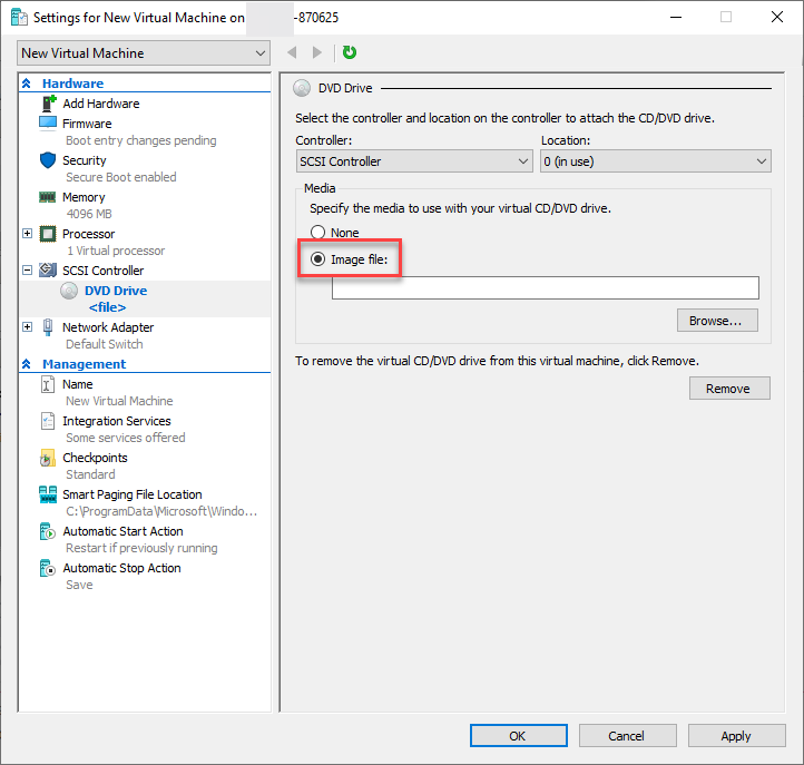 Hyper-V | Litmus Automation Documentation - Litmus Technical Documentation