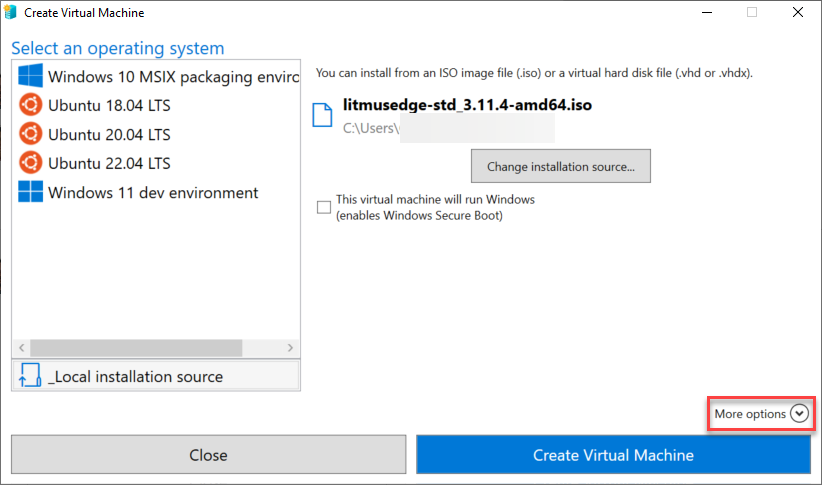 Hyper-V | Litmus Automation Documentation - Litmus Technical Documentation
