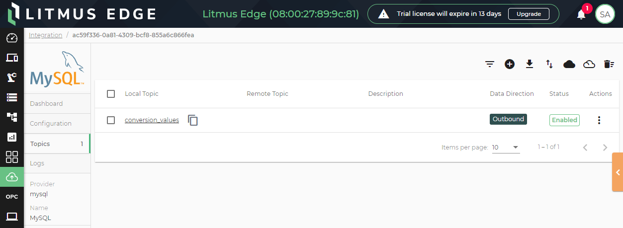 Create a Custom Table in a MySQL Database | Litmus Automation Documentation - Litmus Technical ...