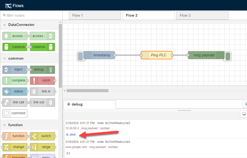 Ping a Host | Litmus Automation Documentation - Litmus Technical Documentation