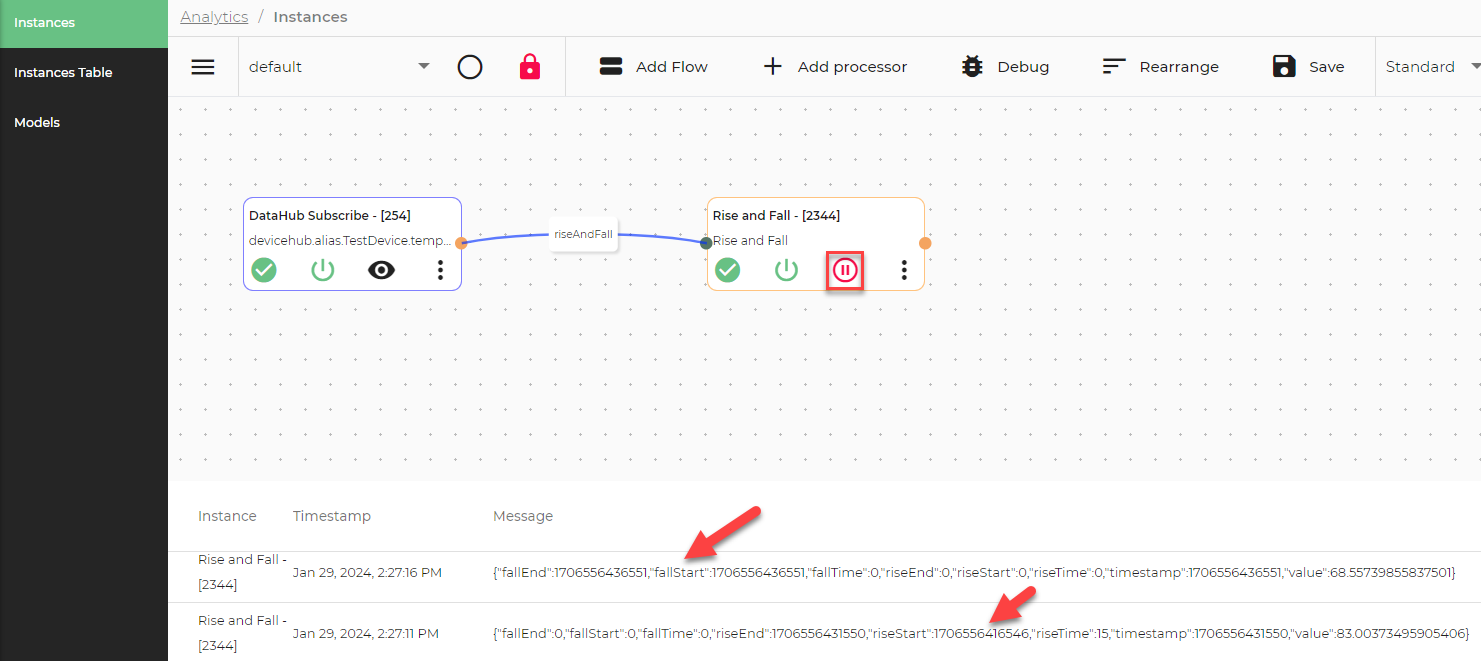 Use the Rise and Fall Function | Litmus Automation Documentation - Litmus Technical Documentation