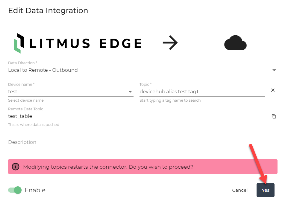 Write to Databases with Integration Topics | Litmus Automation Documentation - Litmus Technical ...
