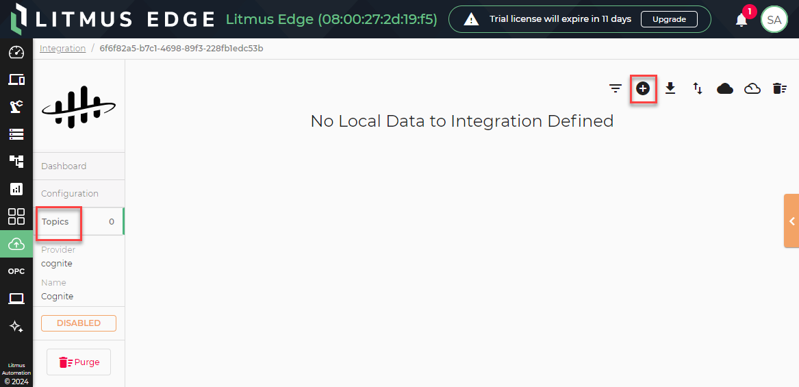 Cognite Integration Guide - Litmus Technical Documentation