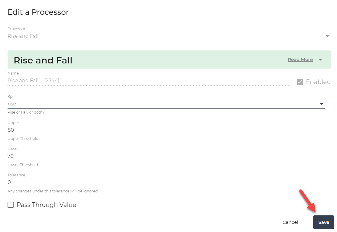 Use the Rise and Fall Function | Litmus Automation Documentation - Litmus Technical Documentation