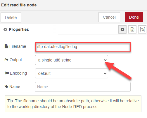 Create, Write to, and Read from a Log File | Litmus Automation Documentation - Litmus Technical ...