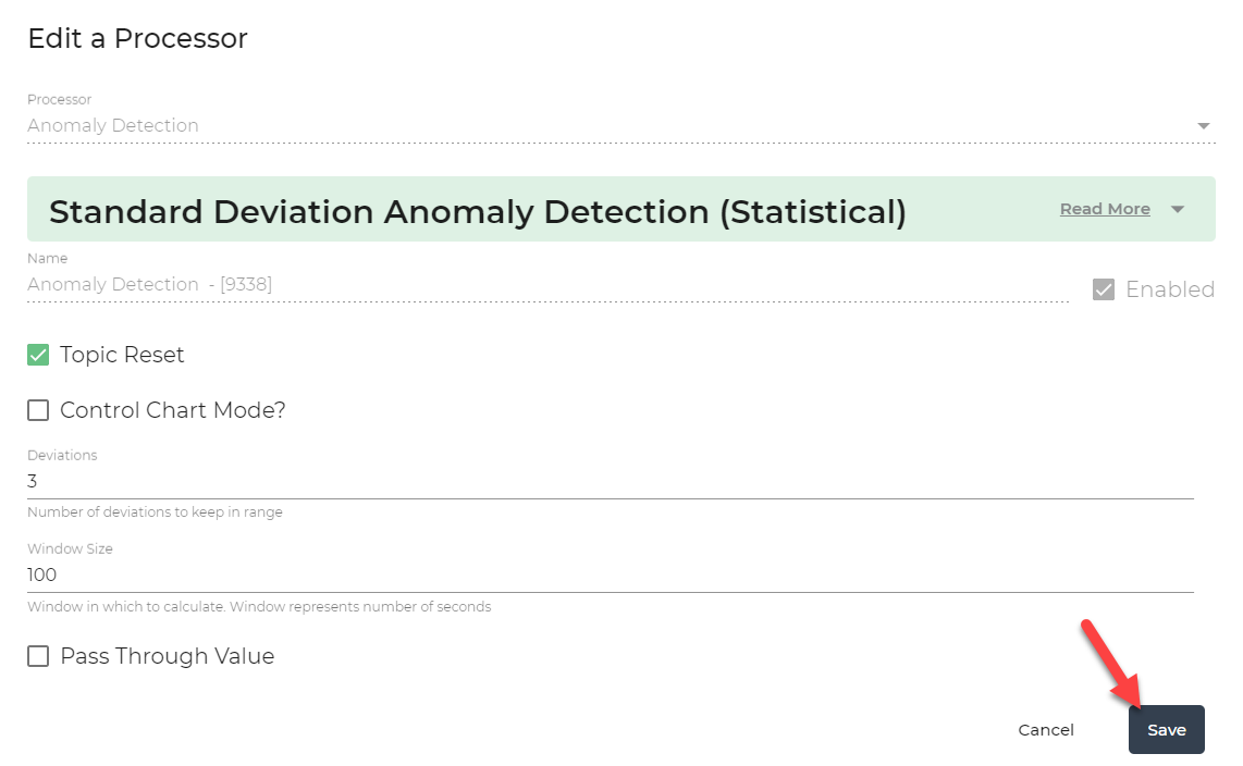 Use The Anomaly Detection Function Litmus Technical Documentation 