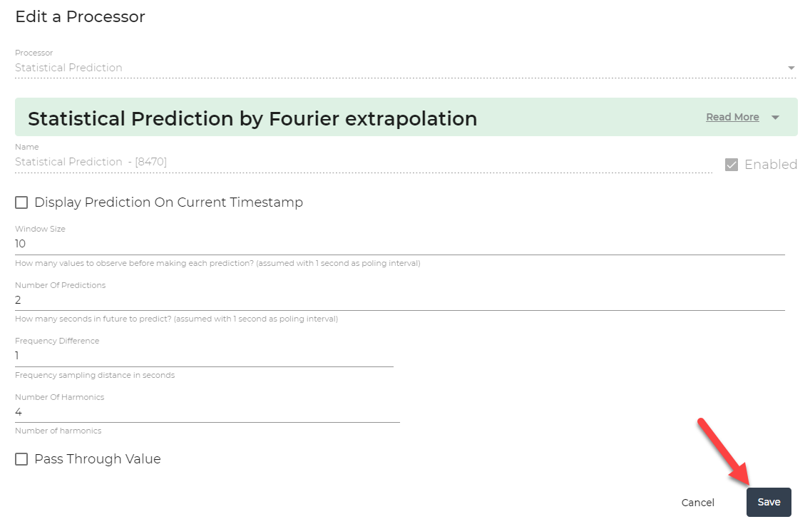 Use the Statistical Prediction Function | Litmus Automation Documentation - Litmus Technical ...