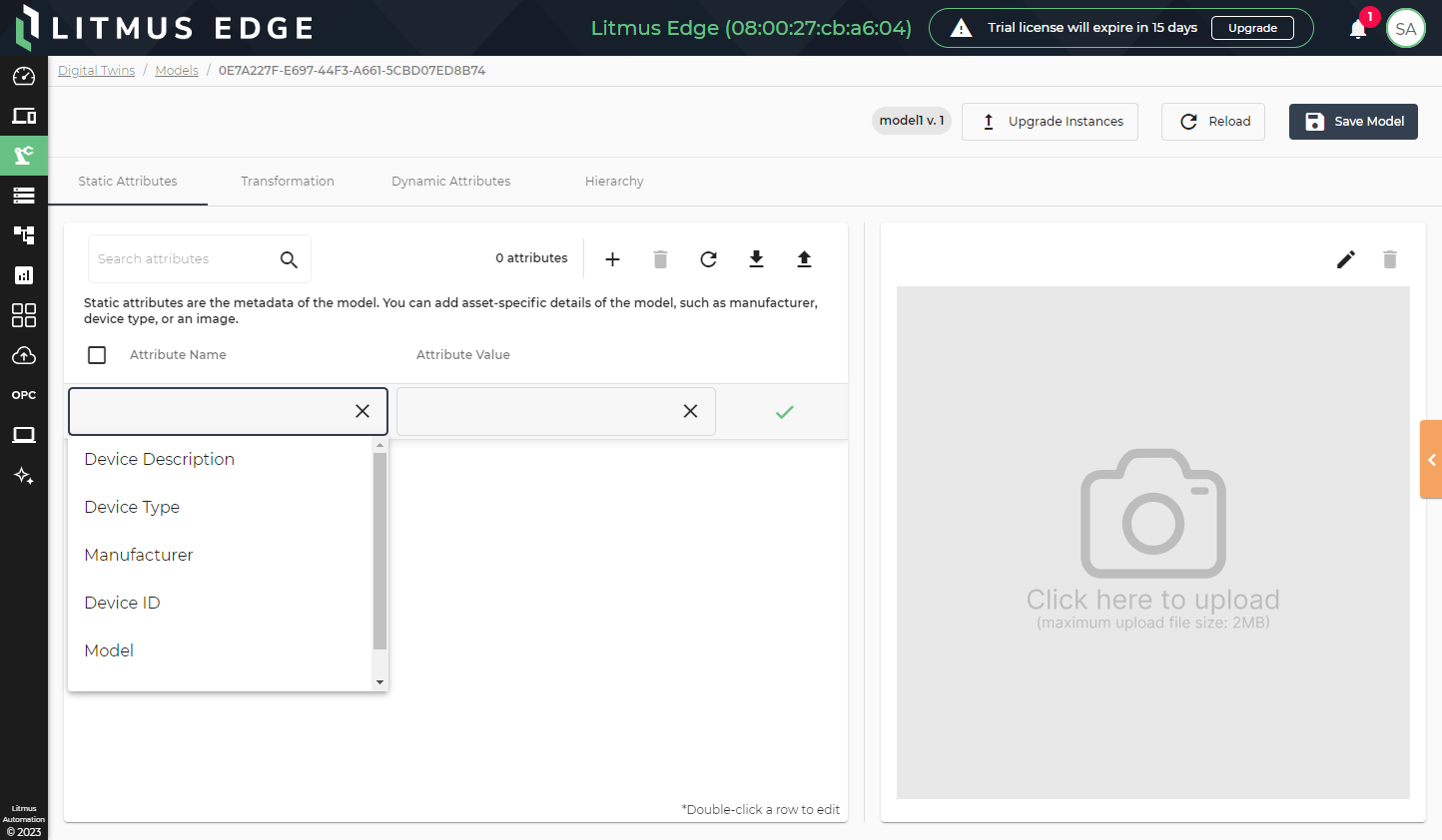Create and Import Models | Litmus Automation Documentation - Litmus Technical Documentation