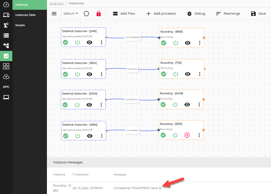 Use the Rounding Function | Litmus Automation Documentation - Litmus Technical Documentation