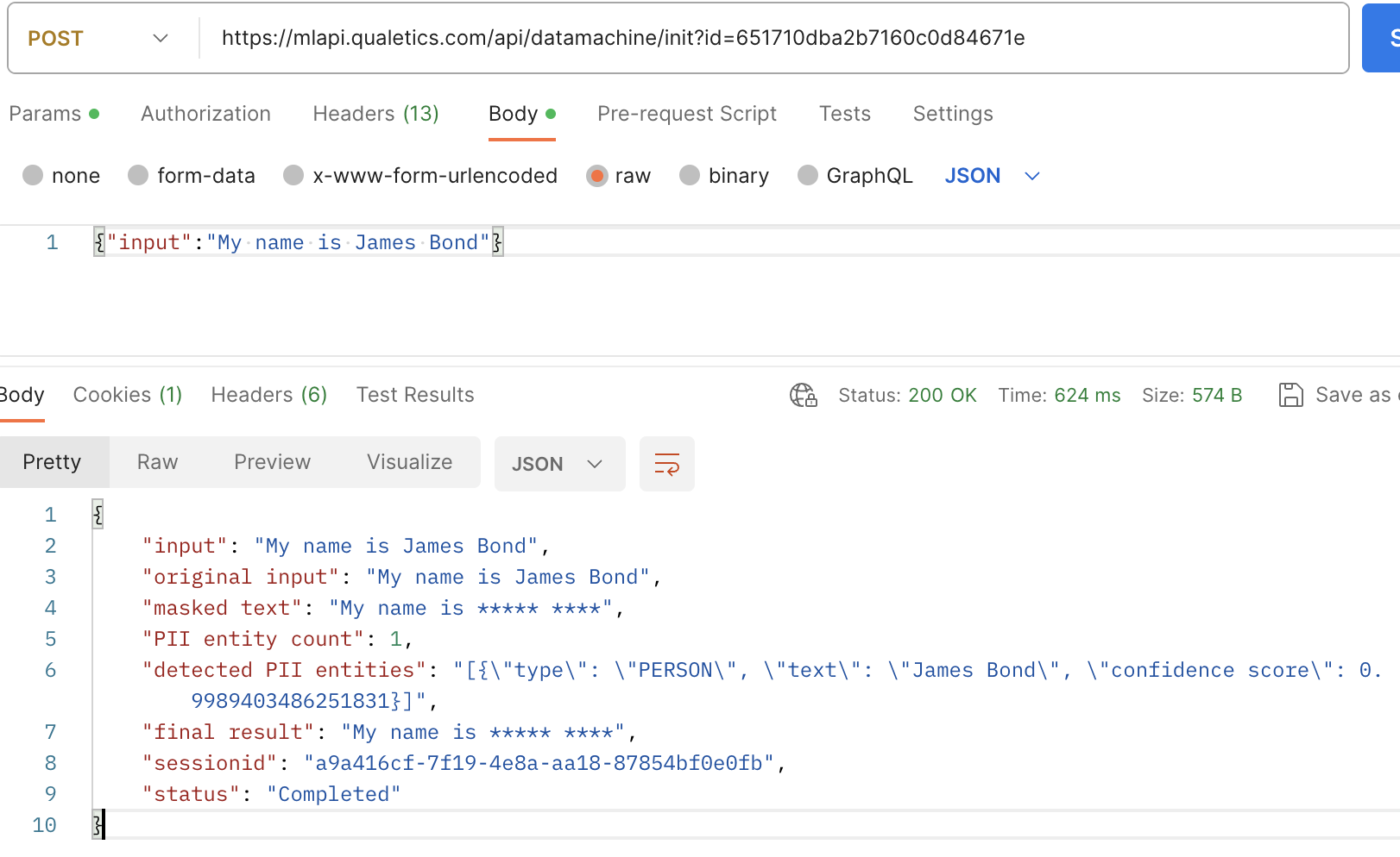 Using a Data Machine - Qualetics Documentation - AI, Live Analytics & Insights