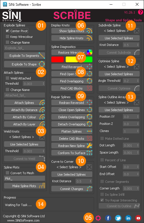 Scribe (UI) - SiNi Help Documentation