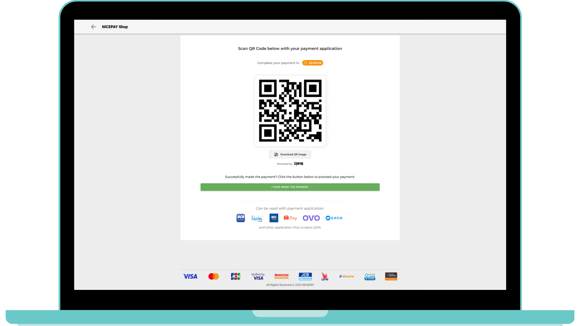 NICEPAY API V2 QRIS - API Checkout - NICEPAY Docs