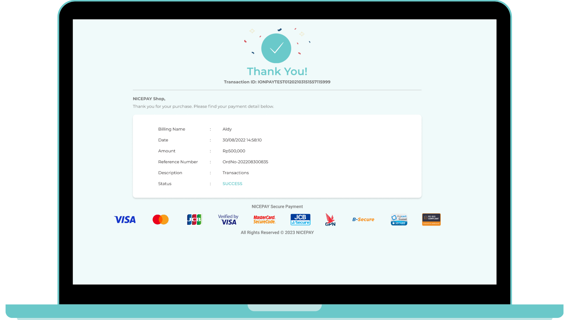 NICEPAY API V2 Payloan - API Checkout - NICEPAY Docs