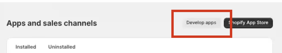 Shopify - Alpine IQ - Integrations